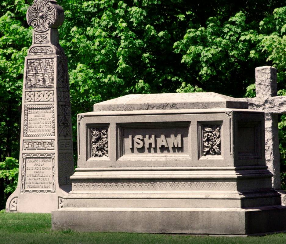 Edward Swift Isham – Dellwood Cemetery